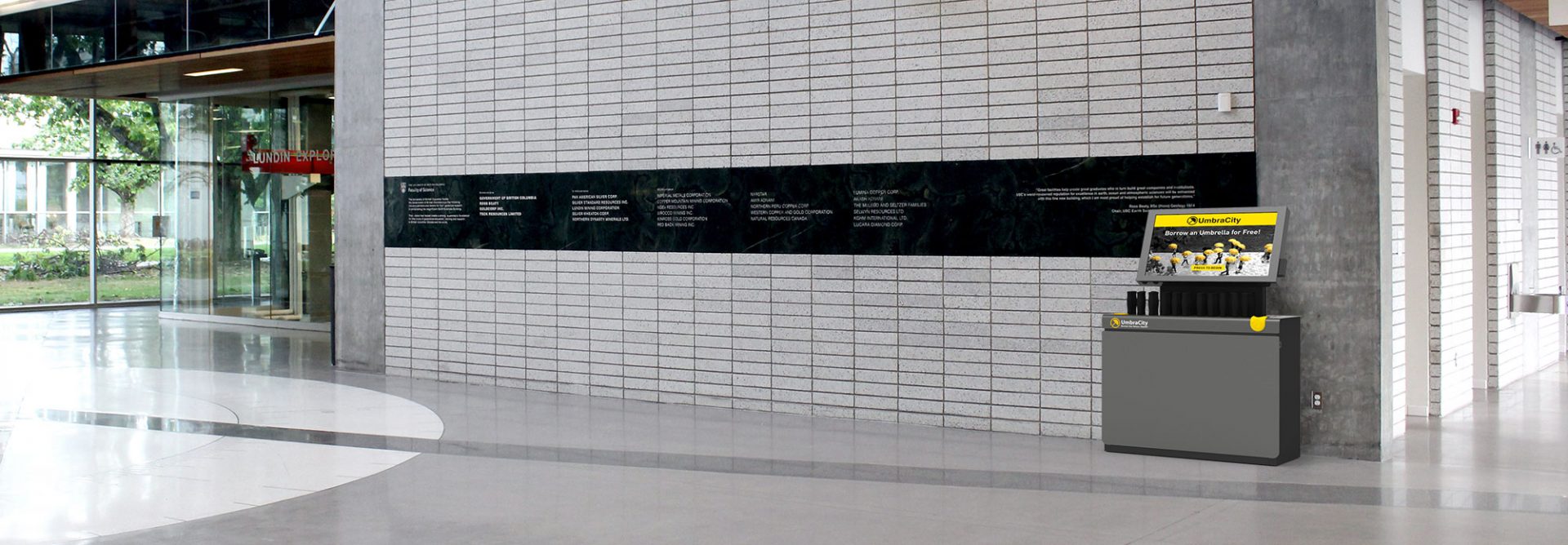 UmbraCity - Umbrella Sharing Kiosk